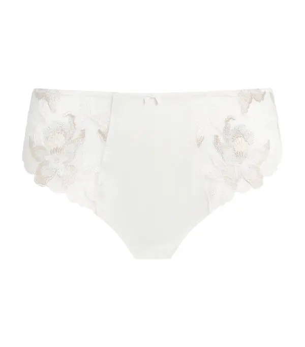 Fantasie Lace Magdalena Thong Briefs - Ivory