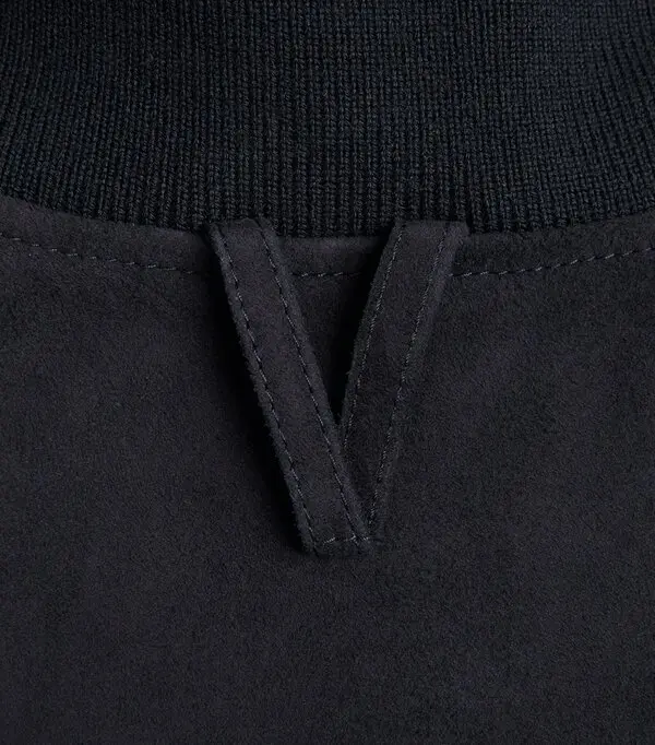 VALSTAR Suede Ino Bomber Jacket
