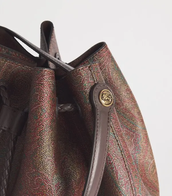 Etro Small Paisley Arnica Bucket Bag