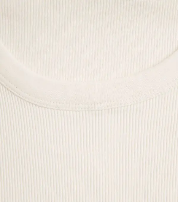 LEMAIRE Ribbed Cotton Long-sleeve T-shirt