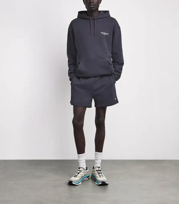 REPRESENT 247 Cotton Jersey Team Shorts