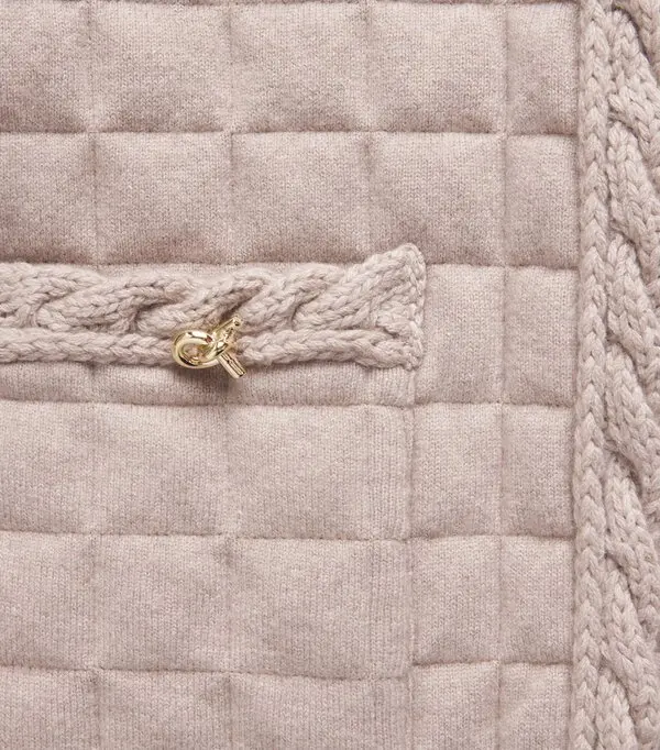 Fabiana Filippi Wool-silk-cashmere Quilted Jacket