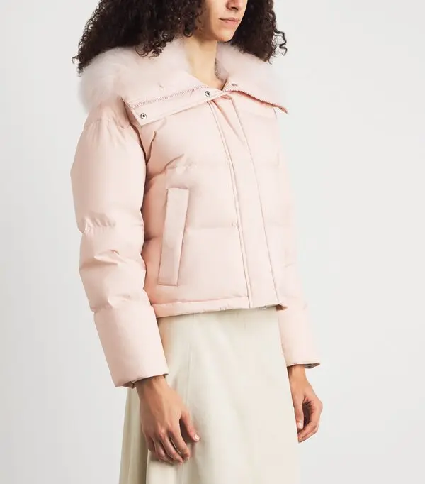 YVES SALOMON Down Technical Puffer Jacket