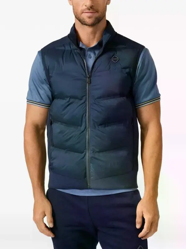 HACKETT LONDON Quilted-panel Gilet