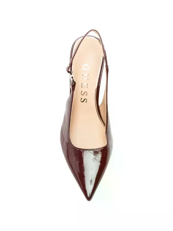 Guess Pointed-toe Slingback Pumps - Red