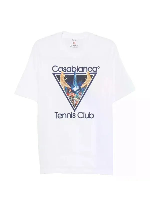 Casablanca Graphic-print T-shirt - White