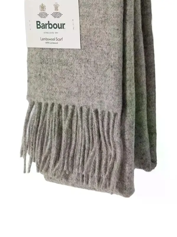 Barbour Fringed-edge Scarf