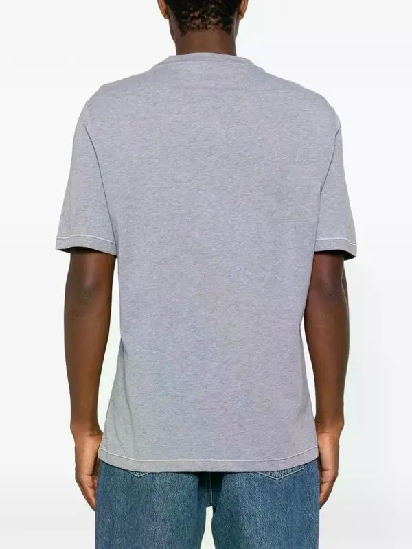 Brunello Cucinelli Logo-embroidered T-shirt