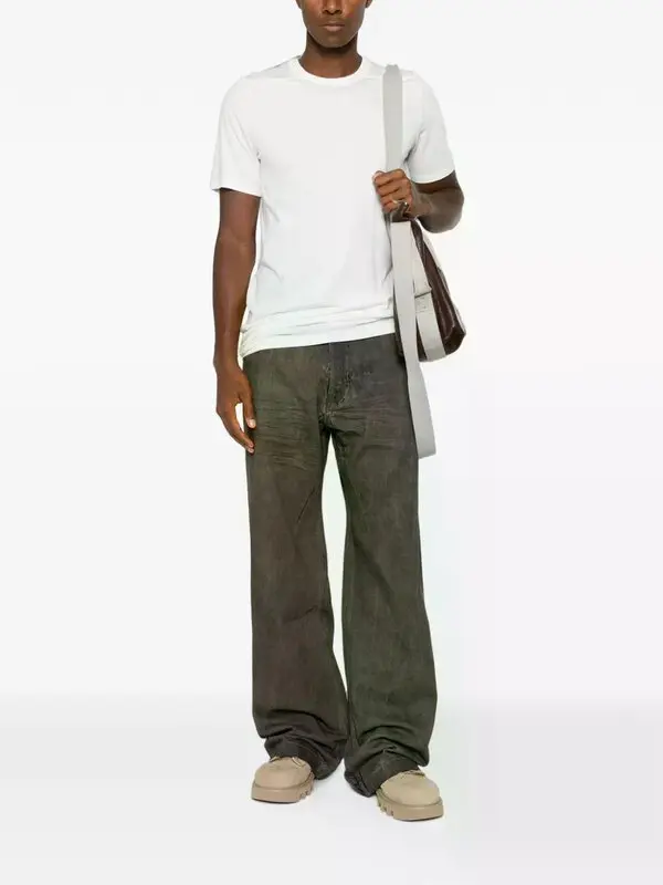 Rick Owens Crew-neck Seam-detail T-shirt