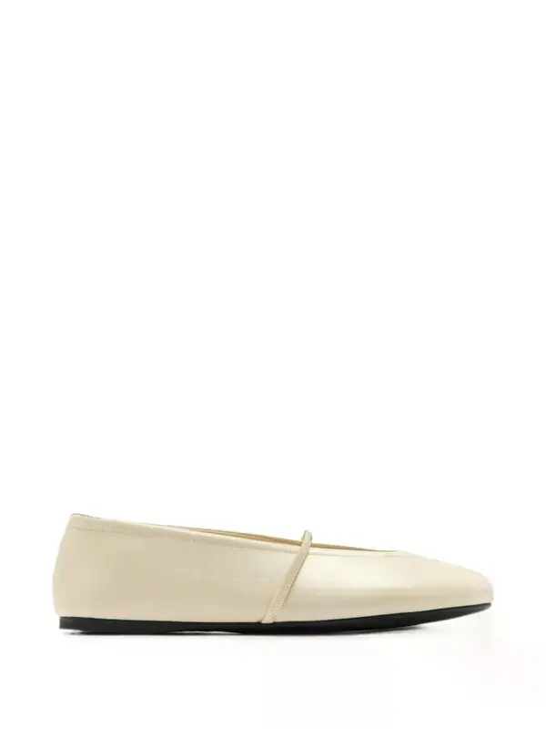 Miu Miu Logo-embossed Ballet Flats