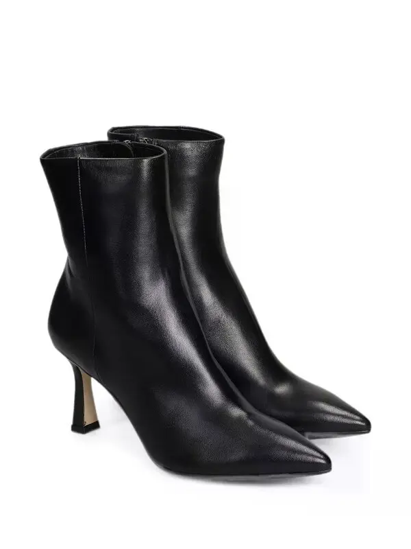 THE SELLER Pointed-toe Side-zip Ankle Boots