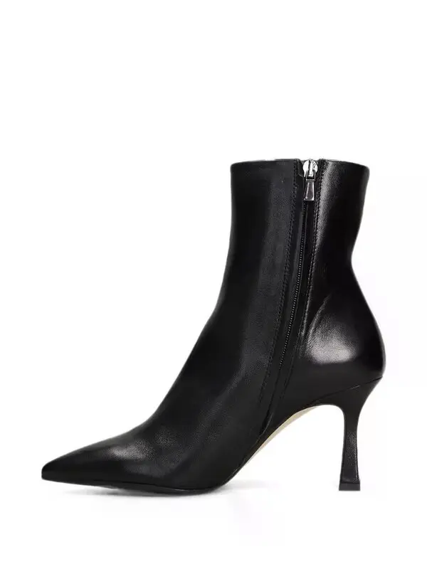THE SELLER Pointed-toe Side-zip Ankle Boots