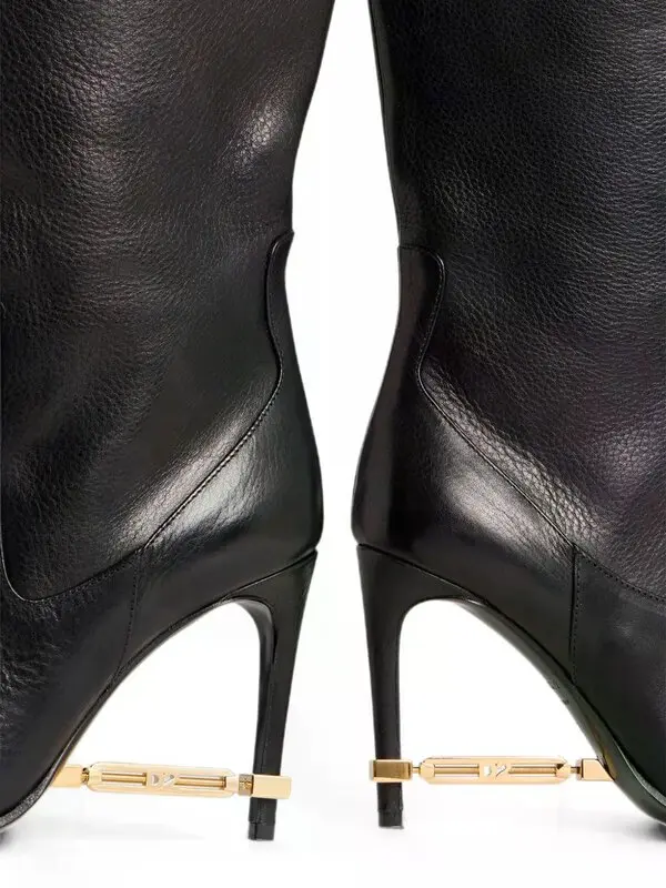 Dsquared2 Metal Bar Heeled Boots