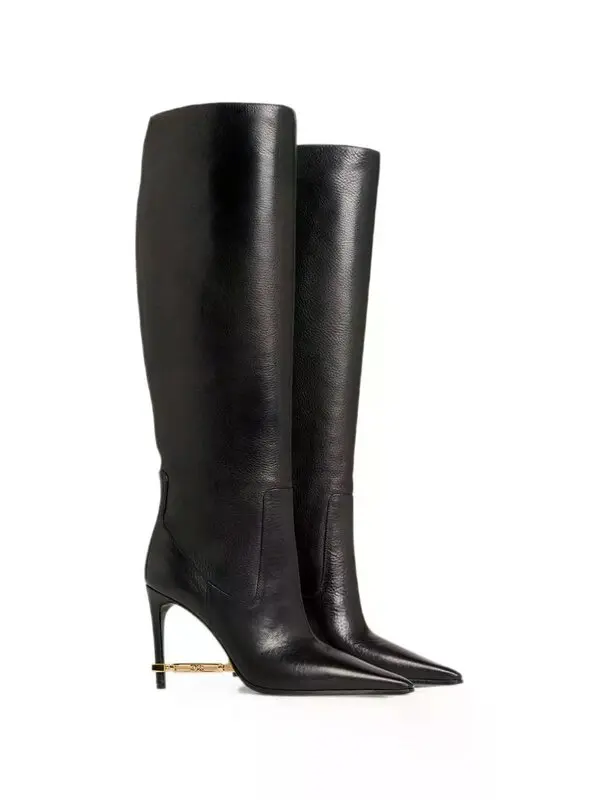 Dsquared2 Metal Bar Heeled Boots