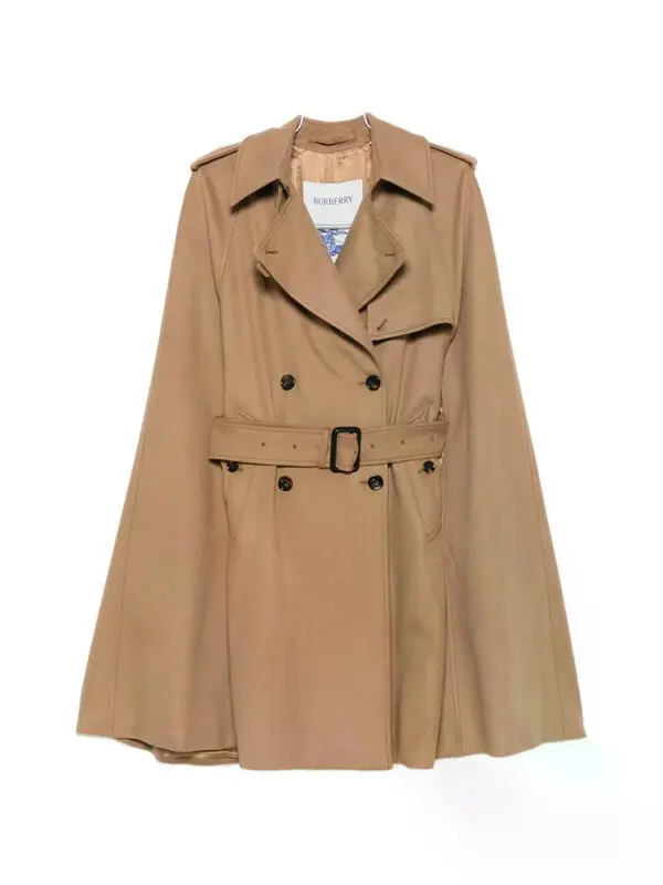 Burberry Belted Cape