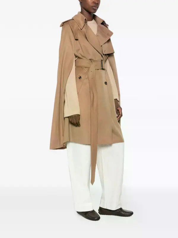 Burberry Belted Cape