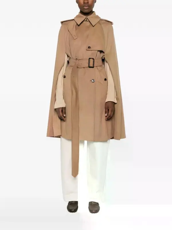 Burberry Belted Cape