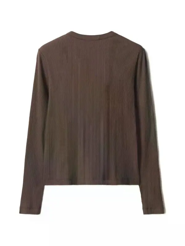 Maison Kitsuné Baby Fox Ribbed-knit Cardigan