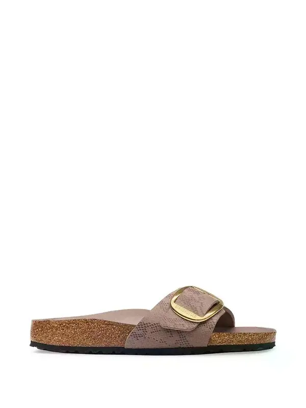 BIRKENSTOCK Madrid Big Buckle Sandals - Grey