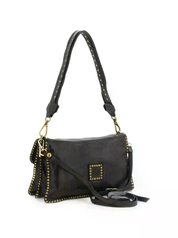 CAMPOMAGGI Agnese Studded Leather Shoulder Bag