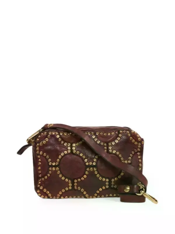 CAMPOMAGGI Studded Leather Crossbody Bag