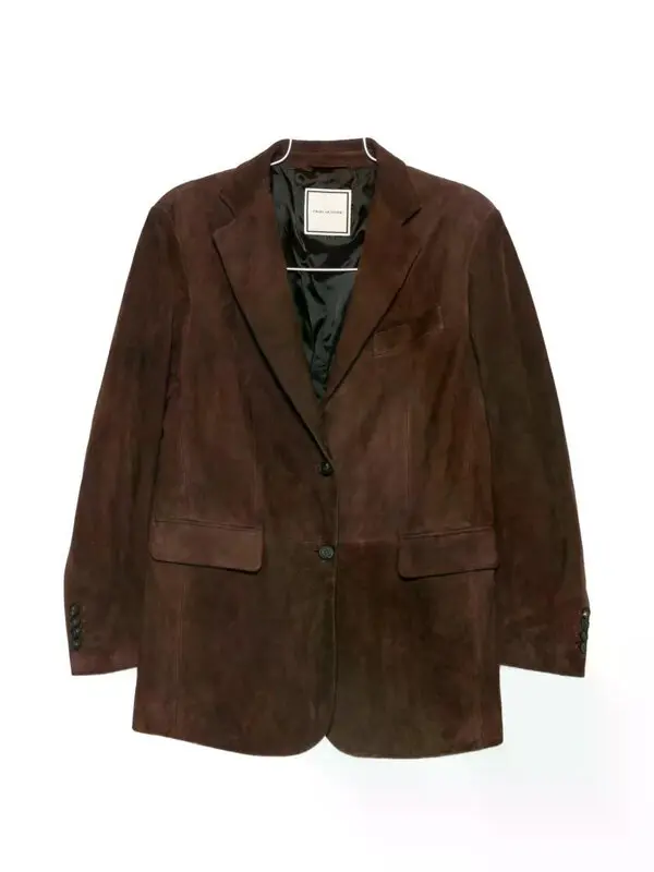 Tagliatore Cilian Suede Notched-lapels Jacket