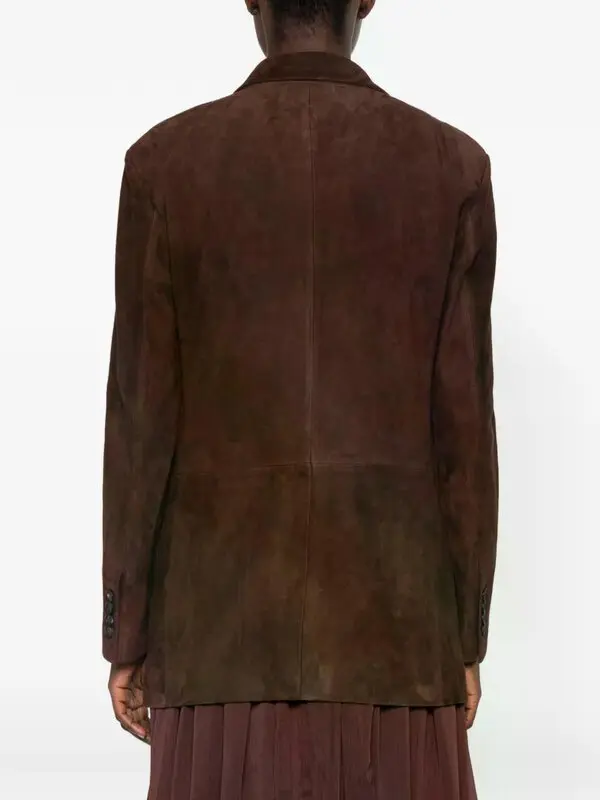 Tagliatore Cilian Suede Notched-lapels Jacket