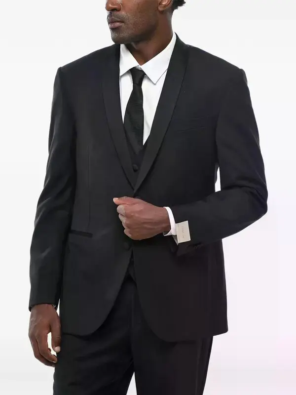 Corneliani Satin Shawl-lapel Three-piece Suit