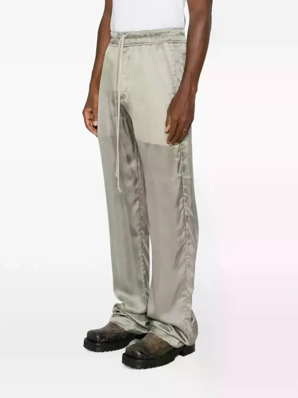 Rick Owens Drawstring Wide-leg Trousers