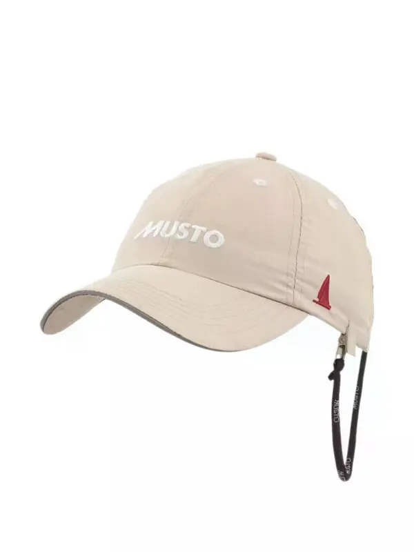 MUSTO Essential Logo-embroidered Retainer-cord Cap