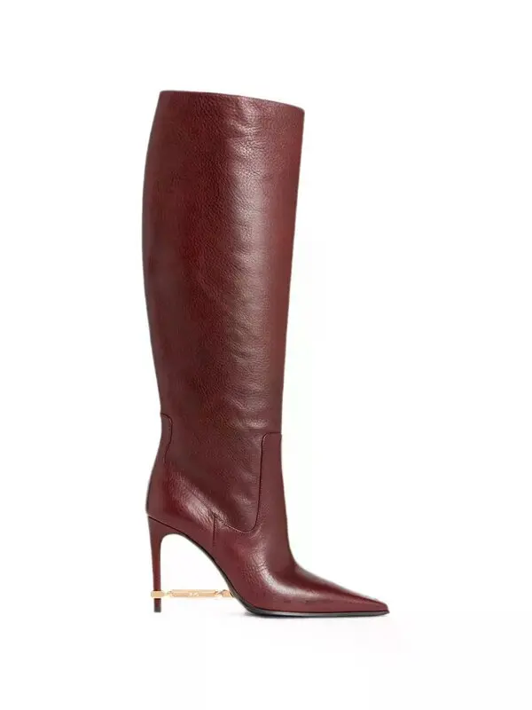 Dsquared2 Metal-bar Heeled Boots