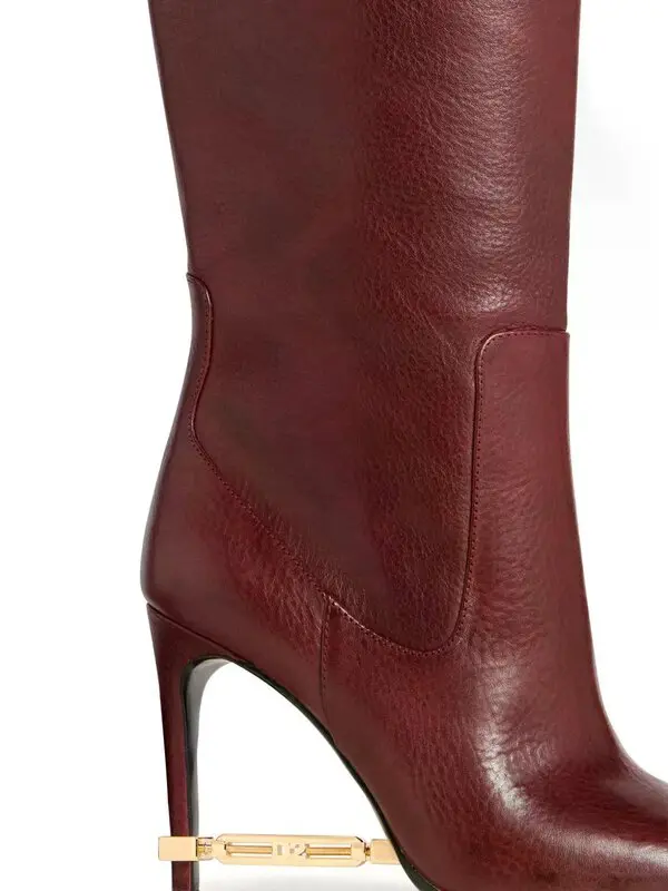 Dsquared2 Metal-bar Heeled Boots