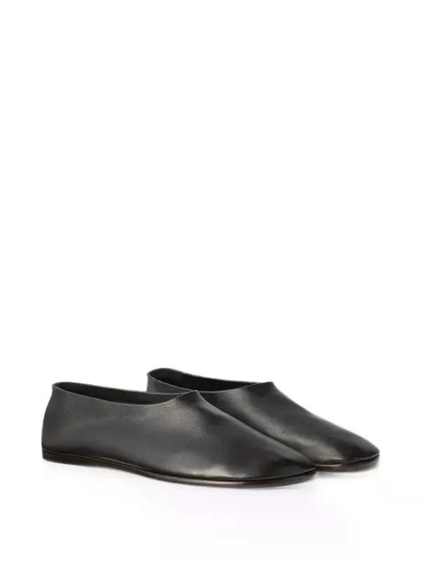 LEMAIRE Glove Slip-ons In Shiny Nappa Lambskin