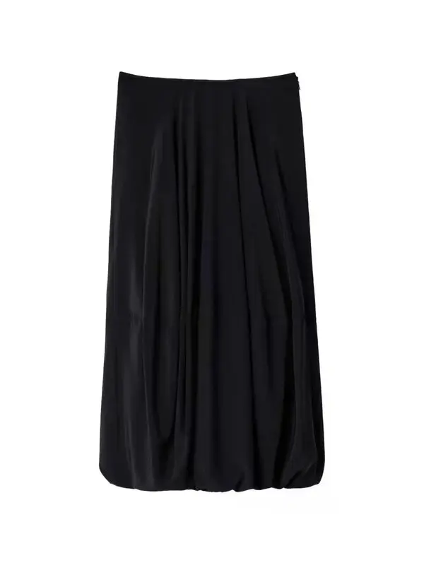 LEMAIRE Balloon Skirt In Silk Crepe De Chine