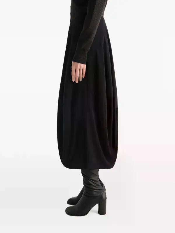 LEMAIRE Balloon Skirt In Silk Crepe De Chine