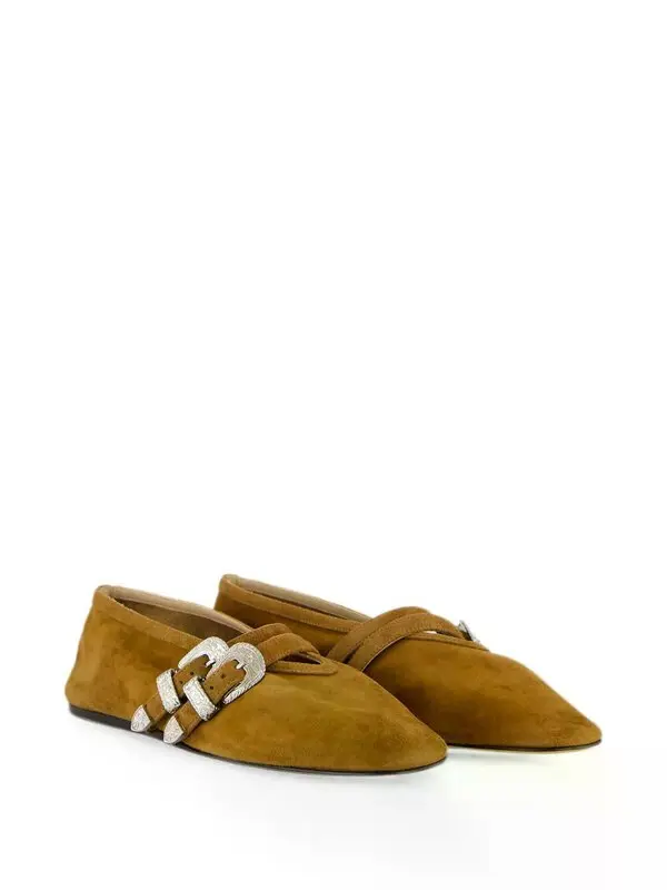 Le Monde Beryl Claudia Buckle-fastening Ballet Flats