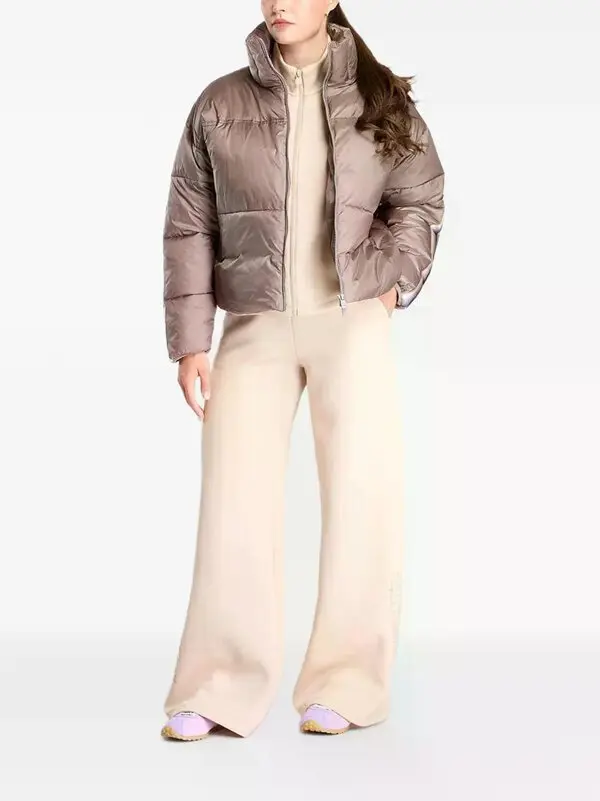 EA7 Natural Ventus7 Padded Bomber Jacket