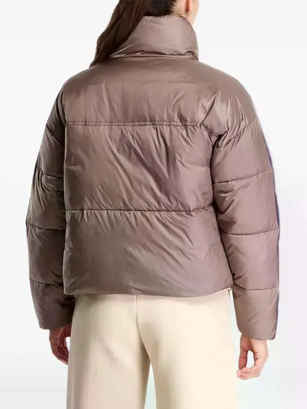 EA7 Natural Ventus7 Padded Bomber Jacket