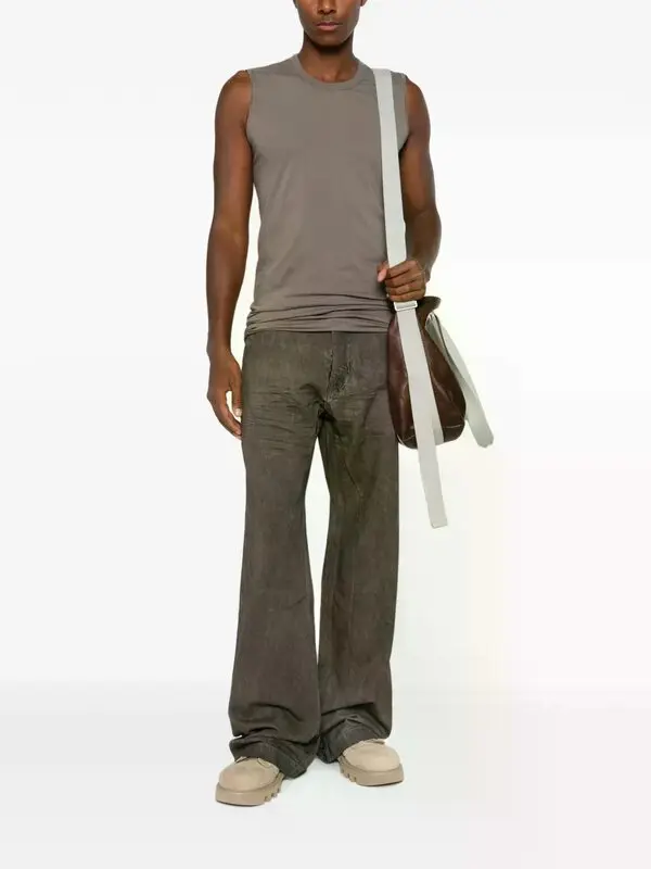 Rick Owens Faded Whiskered Jeans