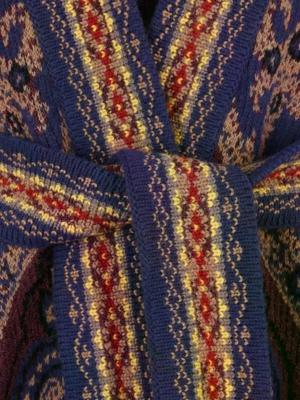 Etro Paisley-pattern Belted Jacket