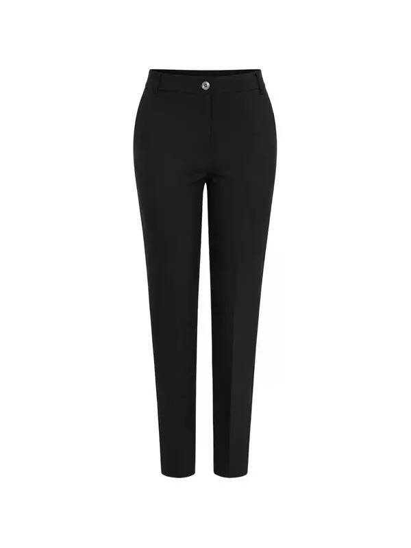Marella Emme Button-fastening Tailored Trousers - Black