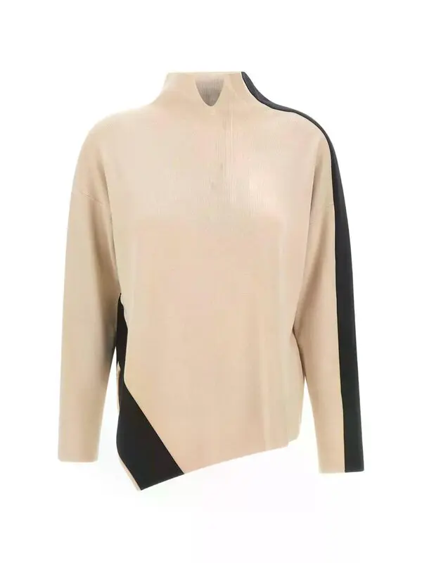 ELENA MIRÒ Asymmetrical Panelled Sweater