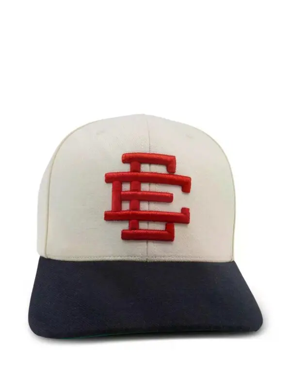 ERIC EMANUEL Ee Mlb Logo-embroidered Cap - Neutrals