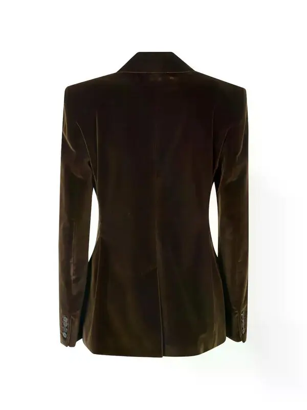 Etro Double-breasted Velvet Blazer