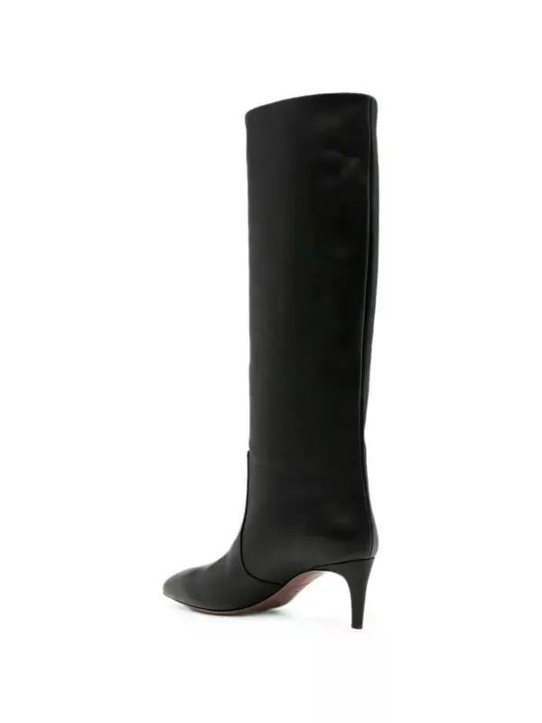 Paris Texas Pointed-toe Knee-high Boots