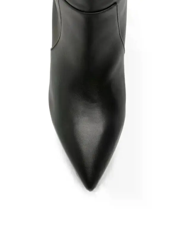 Paris Texas Pointed-toe Knee-high Boots