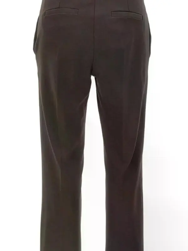 KAOS Straight-leg Slit-hem Trousers