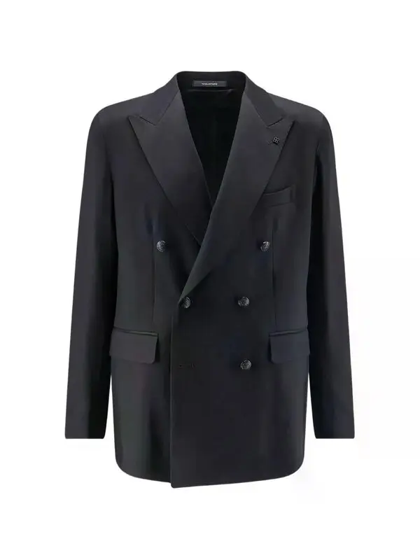 Tagliatore Double-breasted Peak-lapel Suit Jacket