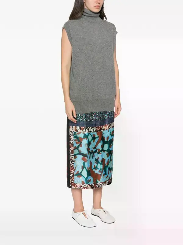 Sofie D'hoore Roll-neck Sleeveless Vest