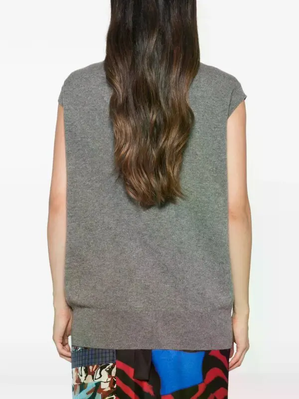 Sofie D'hoore Roll-neck Sleeveless Vest